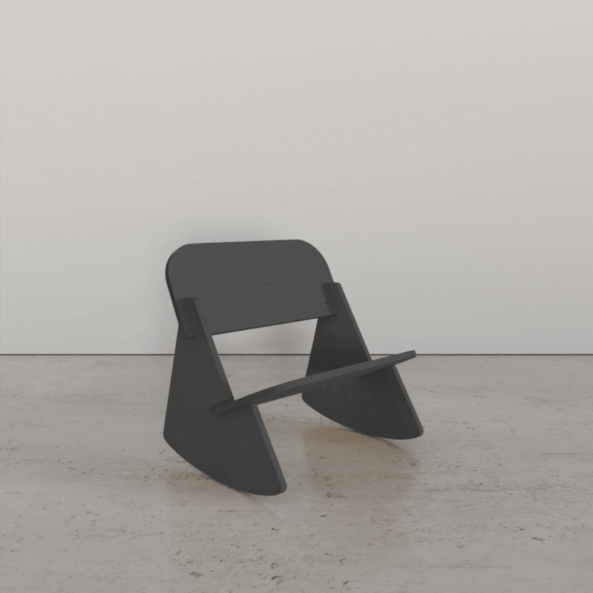 Mini Rocker Rocking Chair