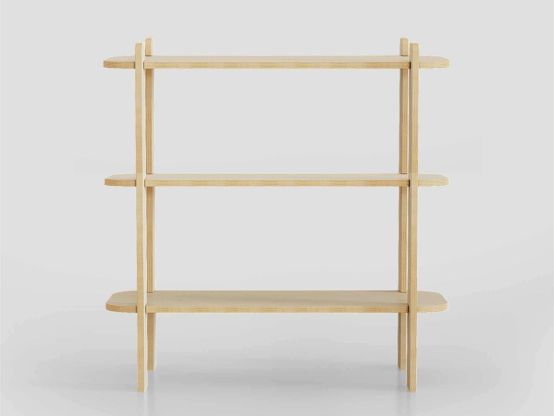 Unfinished Bookshelf